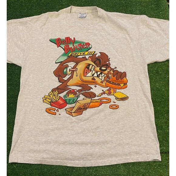 Warner Bros. | Shirts | Vintage Taz Shirt Extra Large Looney Tunes Mens ...